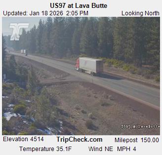 Highway 97 Road Conditions, Weather and Webcams