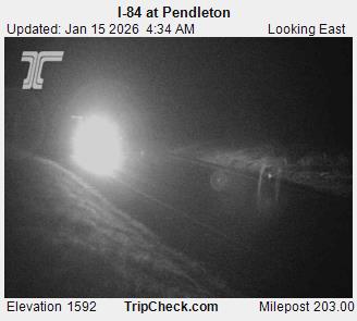 I-84 at Pendleton, Oregon Road and Traffic Cam